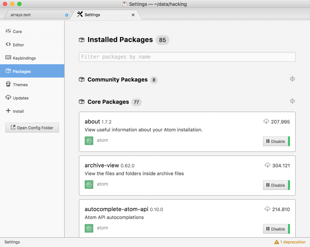 Atom als Markdown/Pandoc-Editor | kofler.info