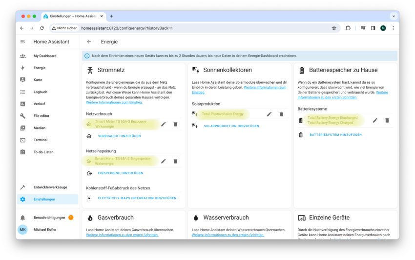 Fronius Wechselrichter in Home Assistant einbinden | kofler.info
