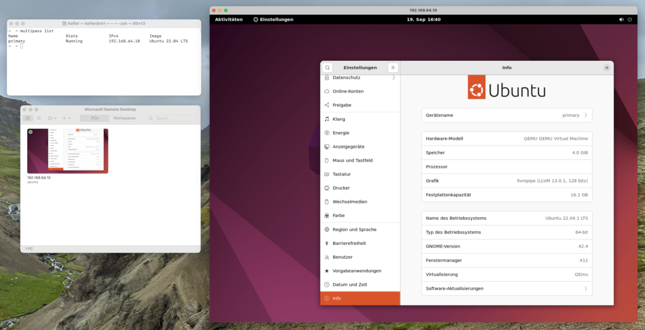 Multipass: Ubuntu-VMs unter Windows, macOS und Linux ausführen | kofler ...