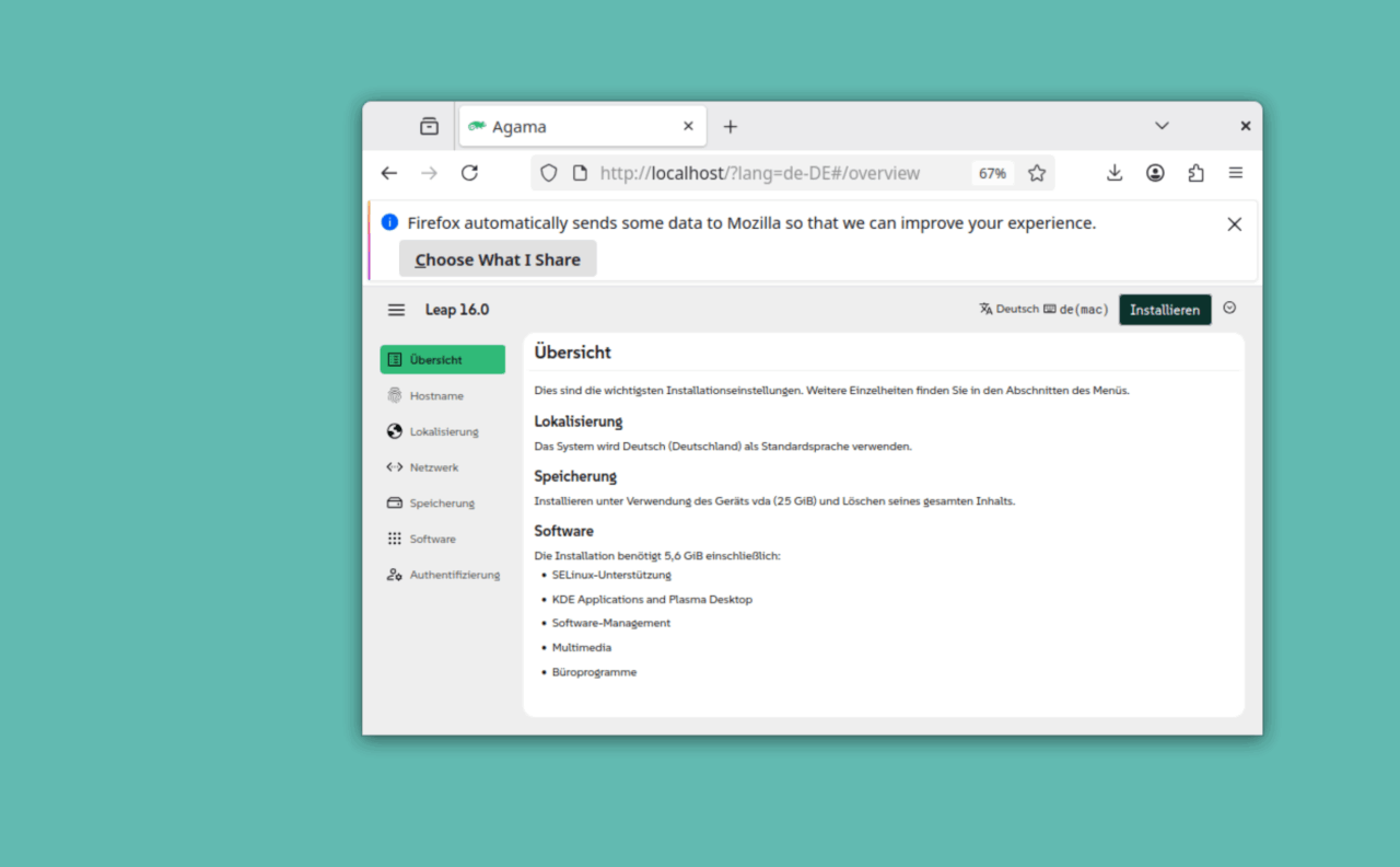 openSUSE Leap 16 | kofler.info