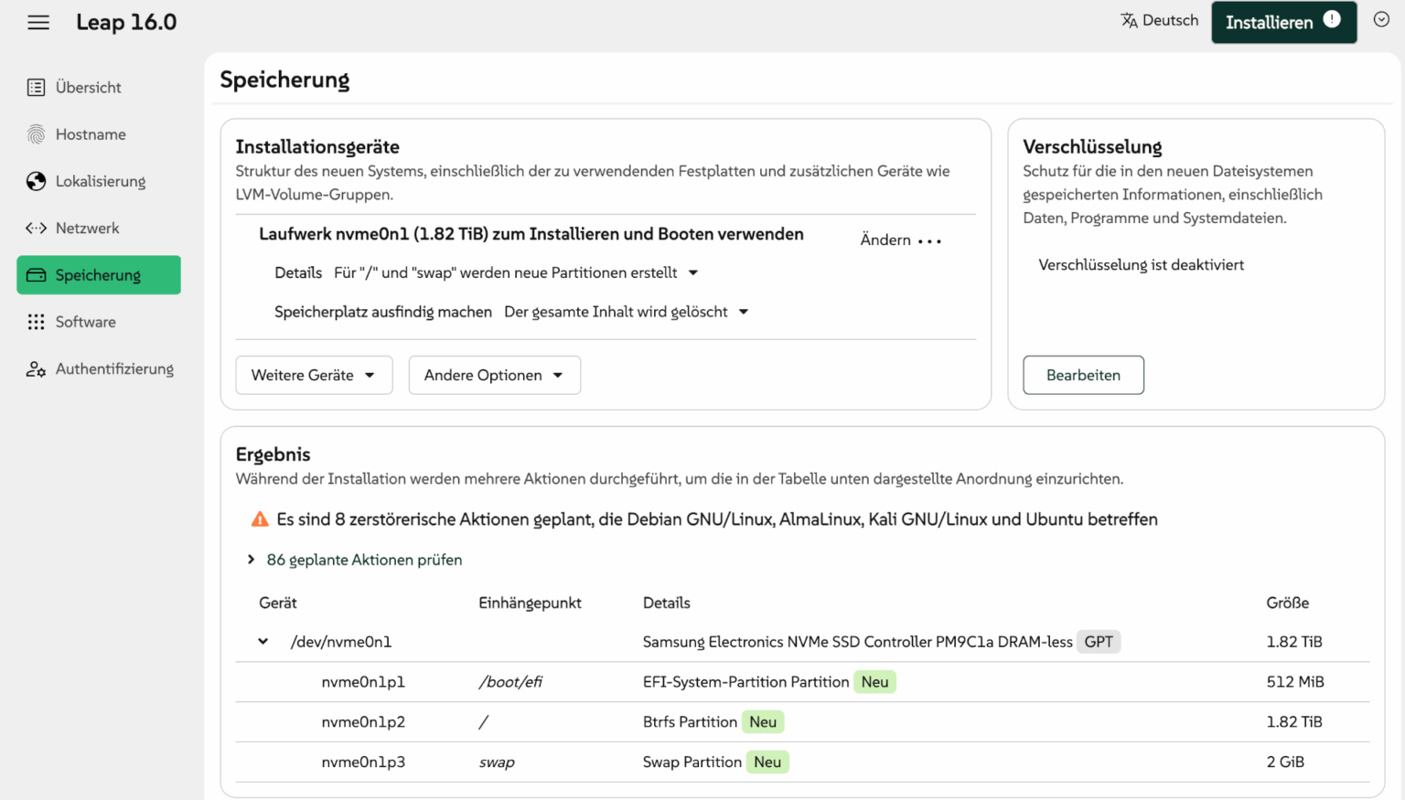 openSUSE Leap 16 | kofler.info