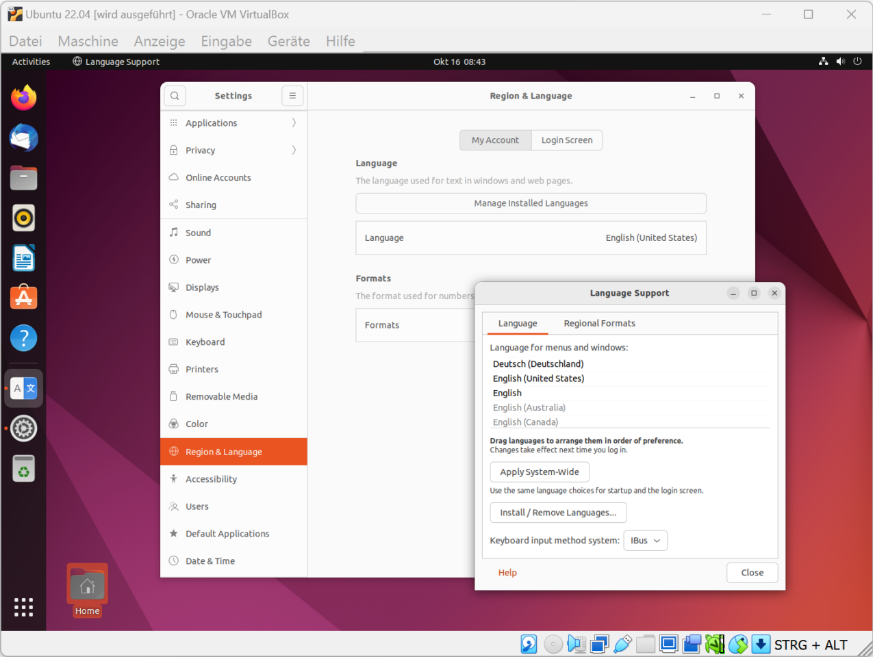 Ubuntu 22.04 in VirtualBox (Windows-Host) installieren | kofler.info